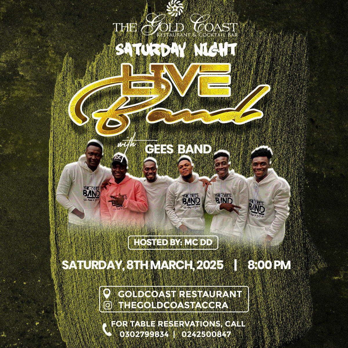 Live Band with Gees Band - KenteTV