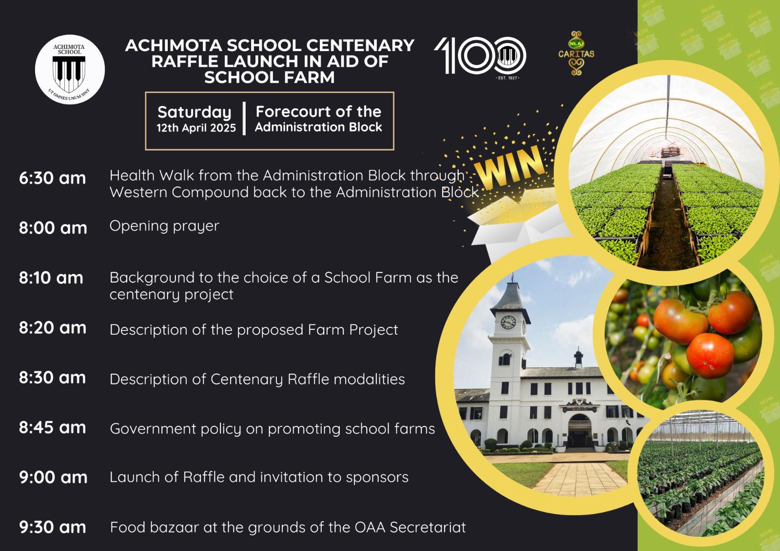 Launch of the Achimota School Centenary Raffle - KenteTV